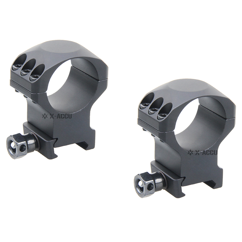 30mm X-Accu 1.25″ Medium Profile Picatinny Scope Rings ｜ Vector Optics ...